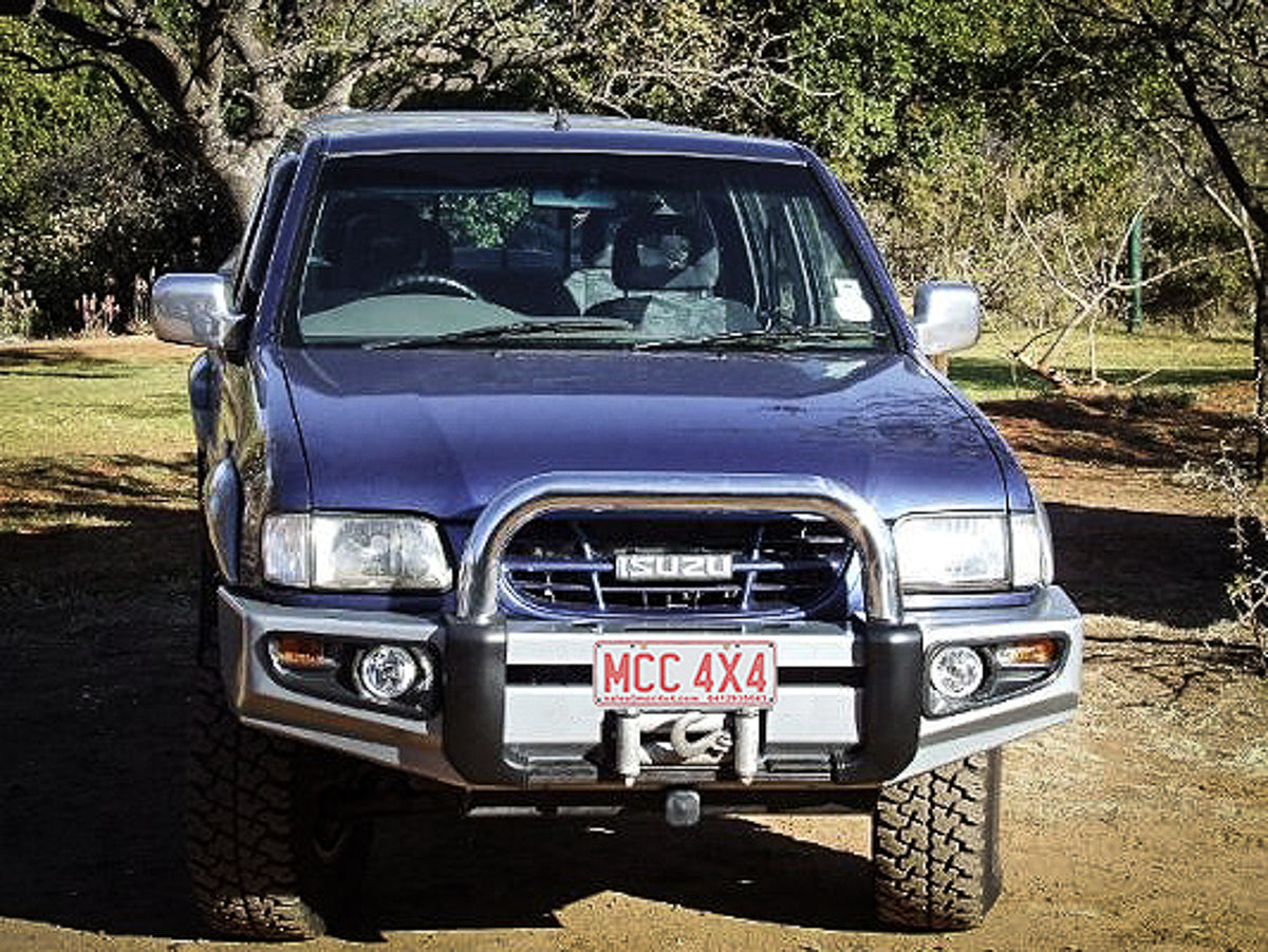 Rodeo TF 1988-2003 707-01 Falcon Bull Bar Single Black Loop Package (N ...