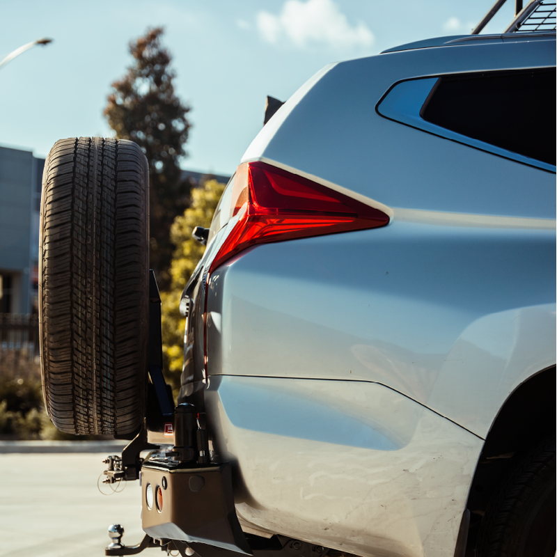 Pajero Sport QE 2015-2020 Wheel Carriers Rear Bar – MCC 4x4