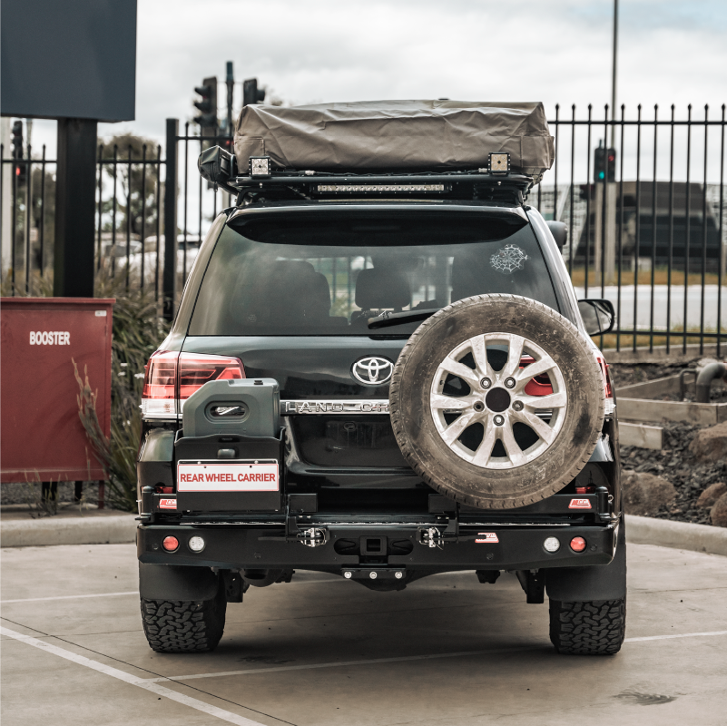 Land Cruiser 200 series 07-21 Bumper Cut Rear Carrier (One Jerrycan ...