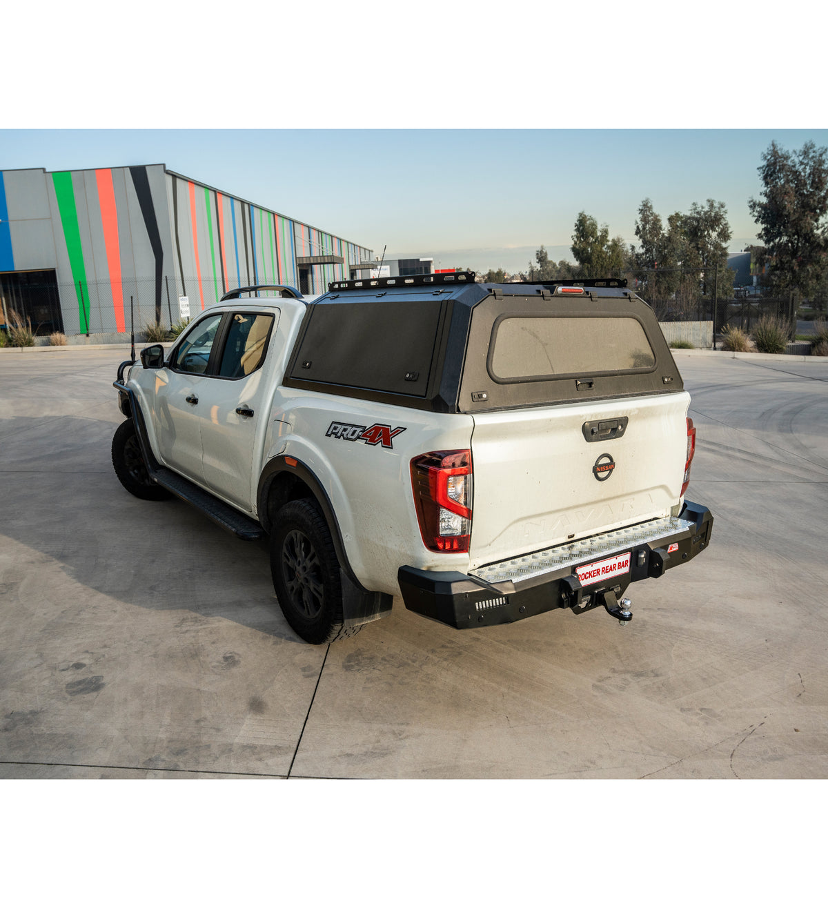 Navara Np300 2021-Present - 022-01 Rocker Rear Bar Package (Lane Assis ...