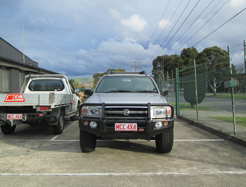 Pathfinder R50 1996-2004 707-02 Falcon Bull Bar Black A-Frame Package ...