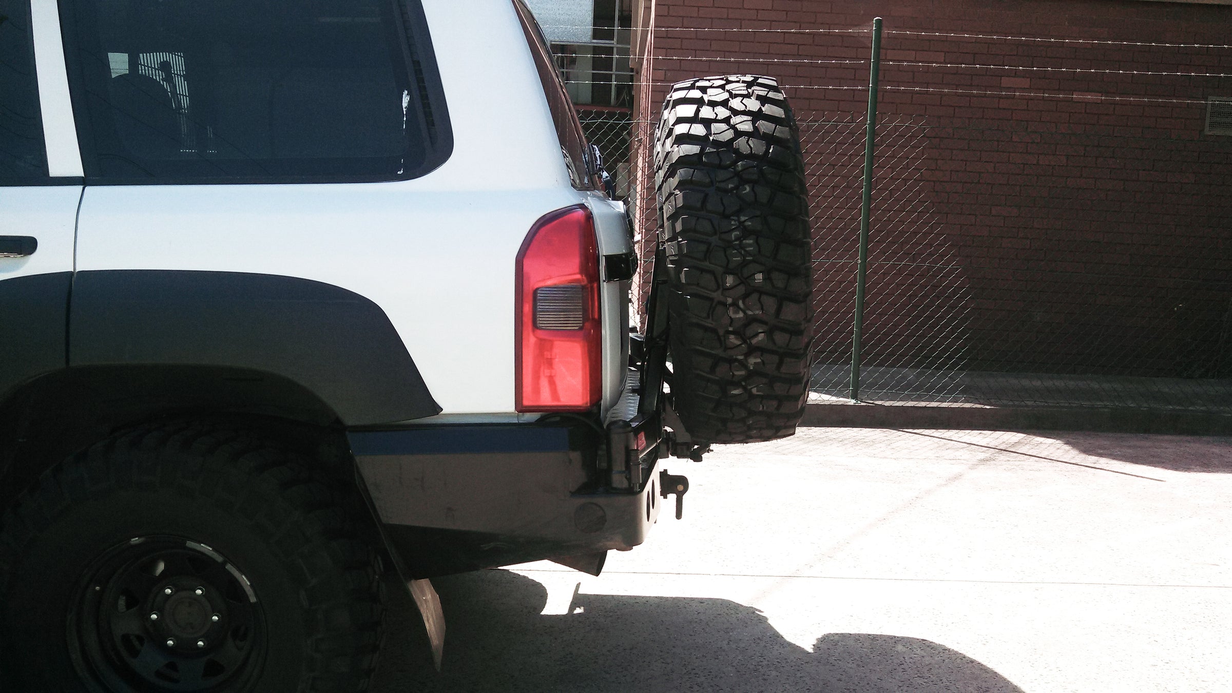 Patrol Y61 2005-2012 022-02 Rear Wheel Carrier Dual Wheels Carrier Pac ...