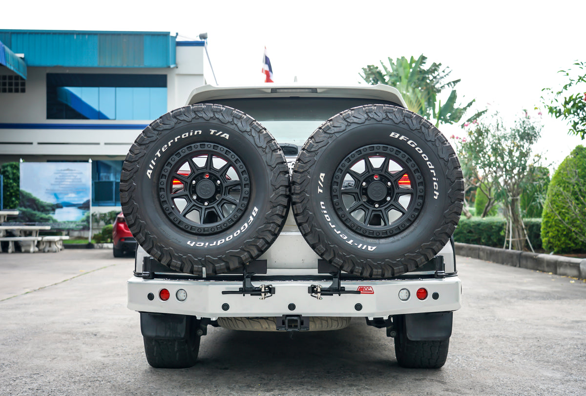 Fortuner Facelift 2021-On Wheel Carriers Rear Bar – MCC 4x4