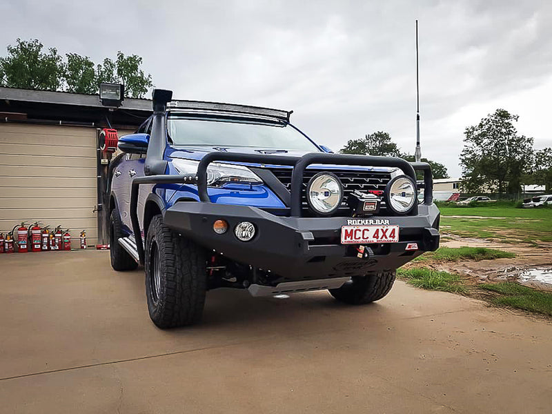 Fortuner 2015-2020 078-02SQ Rocker Bull Bar Triple Loops Package - SKU ...