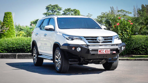 Fortuner 2015-Current 309BS Side Step Package (Chrome Step Plate) - SK ...
