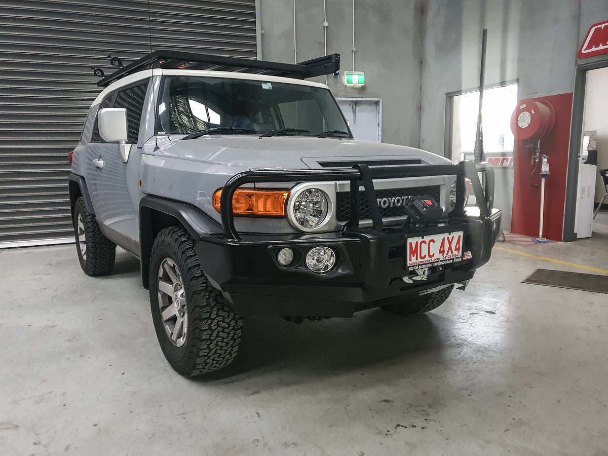 FJ Cruiser XJ10 2006-2017 707-02 Falcon Bull Bar Black A-Frame Package ...