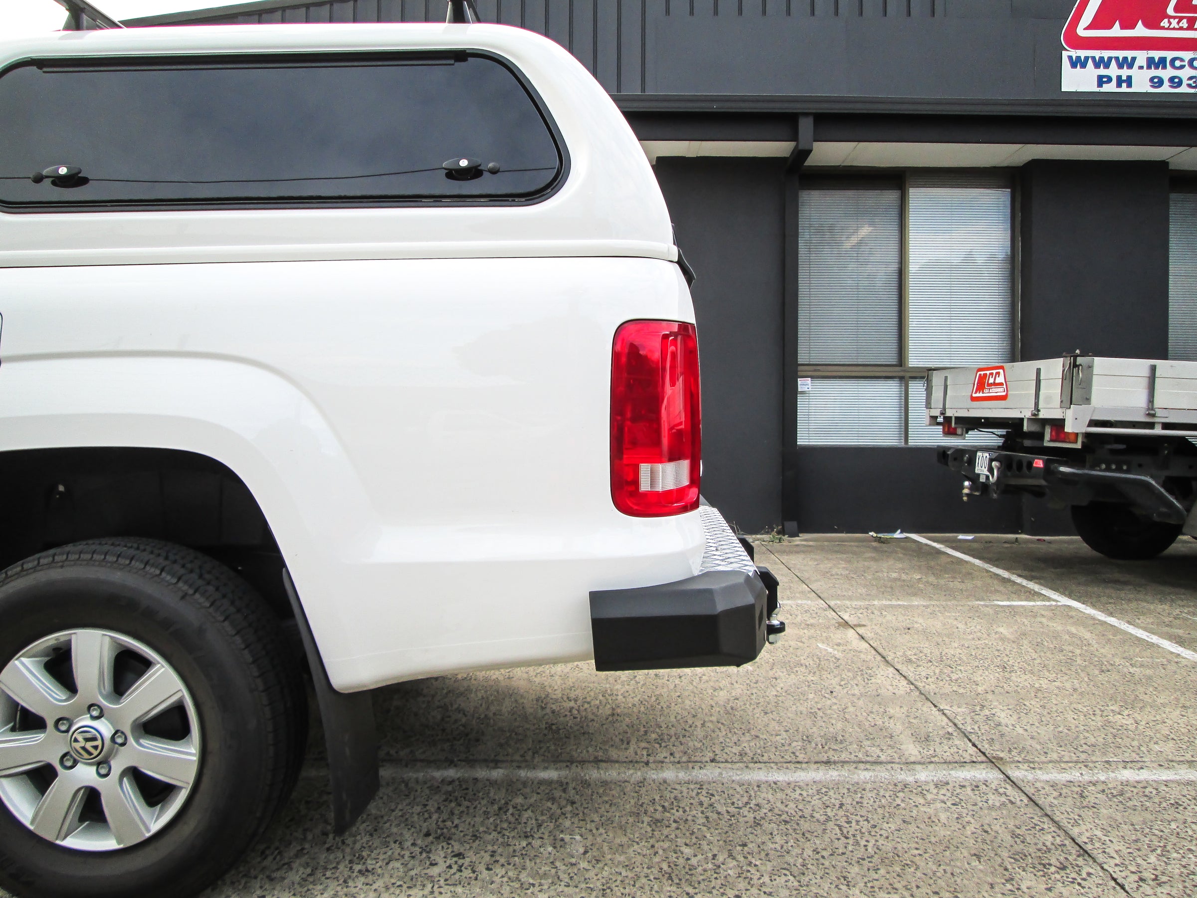 Amarok 2011-On 022-01 Rocker Rear Bar Package - SKU MCC-04001-201 – MCC 4x4