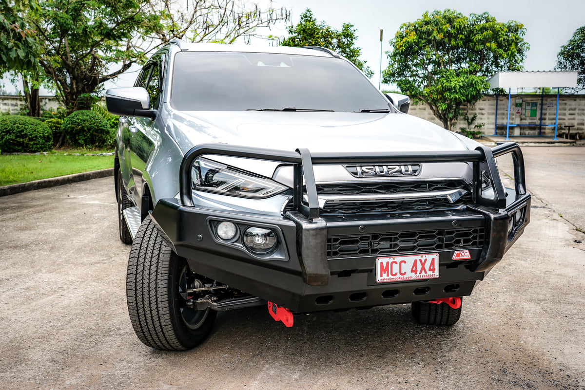 MUX Gen 3 2020-On Falcon Bull Bar Black A-Frame Package (No Foglight ...