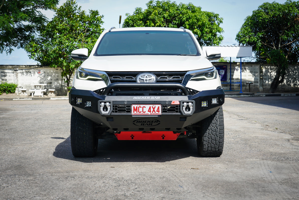 Fortuner 21-On Rocker Bull Bar Single Low Loop – MCC 4x4