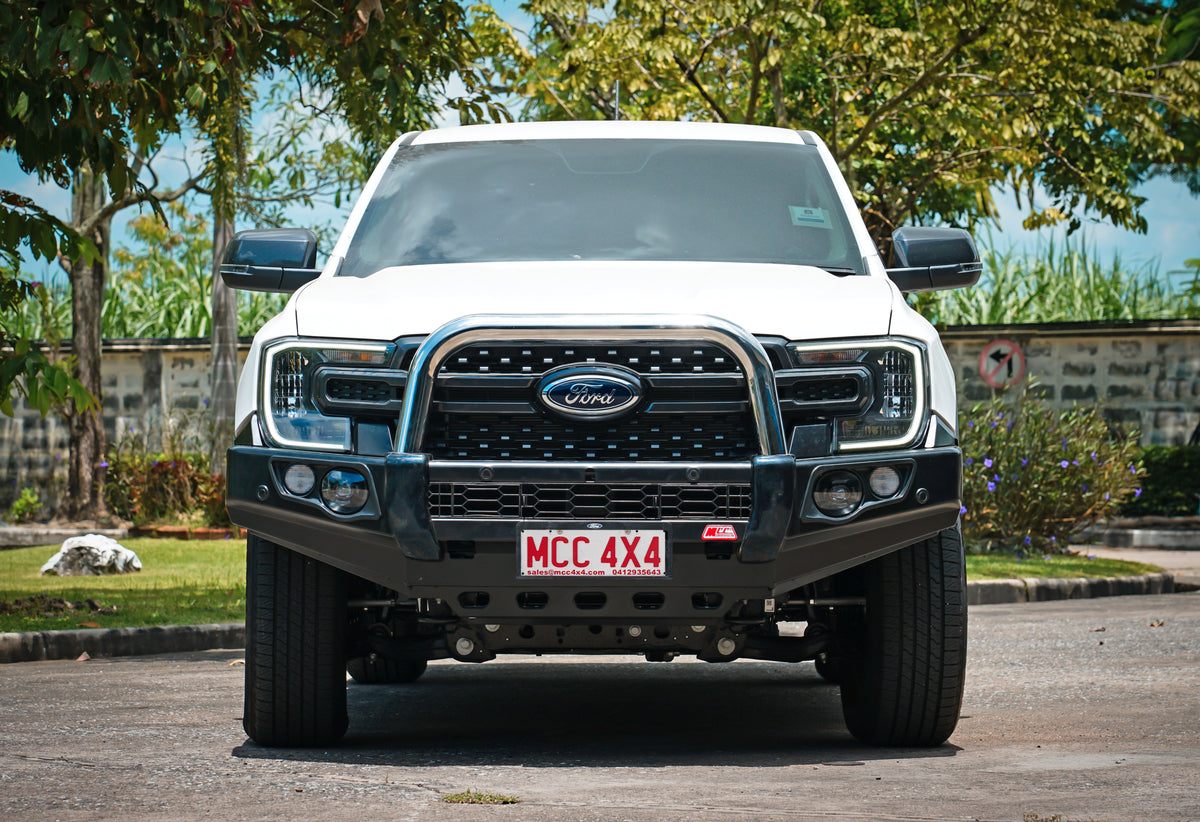 Next-Gen Ranger/Everest 2022-On - 707-01 Falcon Bull Bar Single Stainl ...