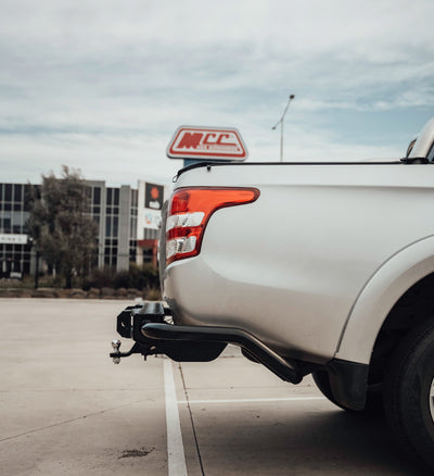 Triton MQ 2015-2019 022-03 Jack Rear Bar with Black Step Plate Package ...