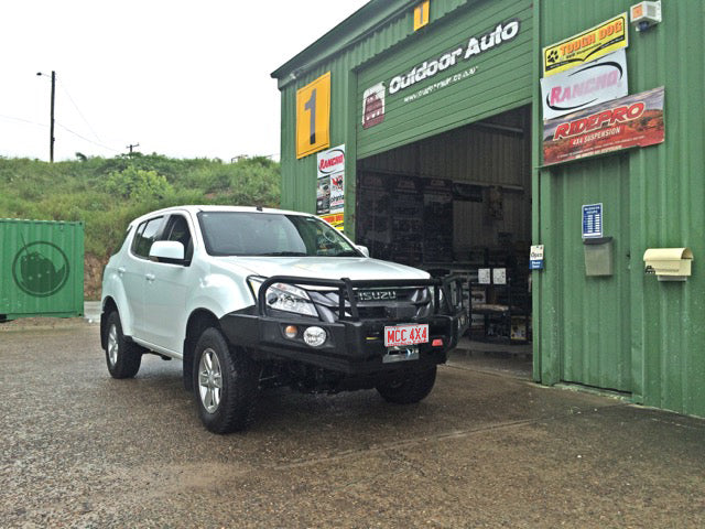 MUX RF 2013-2016 707-02 Falcon Bull Bar Black A-Frame Package (No Fogl ...