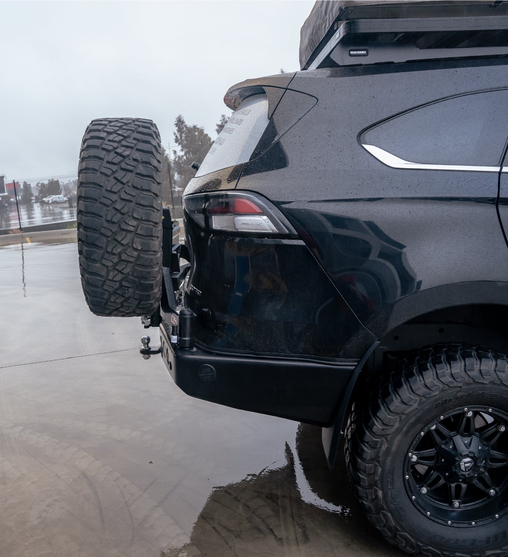 Isuzu MU-X Gen 3 2022-On Wheel Carriers Rear Bar – MCC 4x4