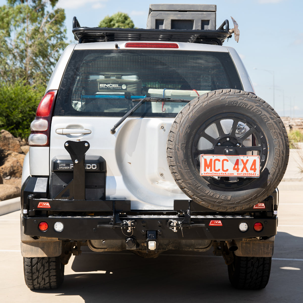 Prado 120 2002-09 022-02 Rear Wheel Carrier Dual Wheels – MCC 4x4