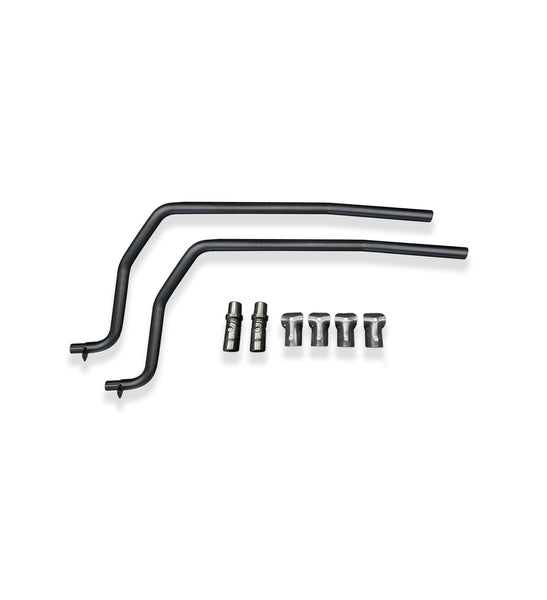 Patrol Y61 2005-2012 309SBR Side Rail with Swival Kit (Sand Black) - S ...