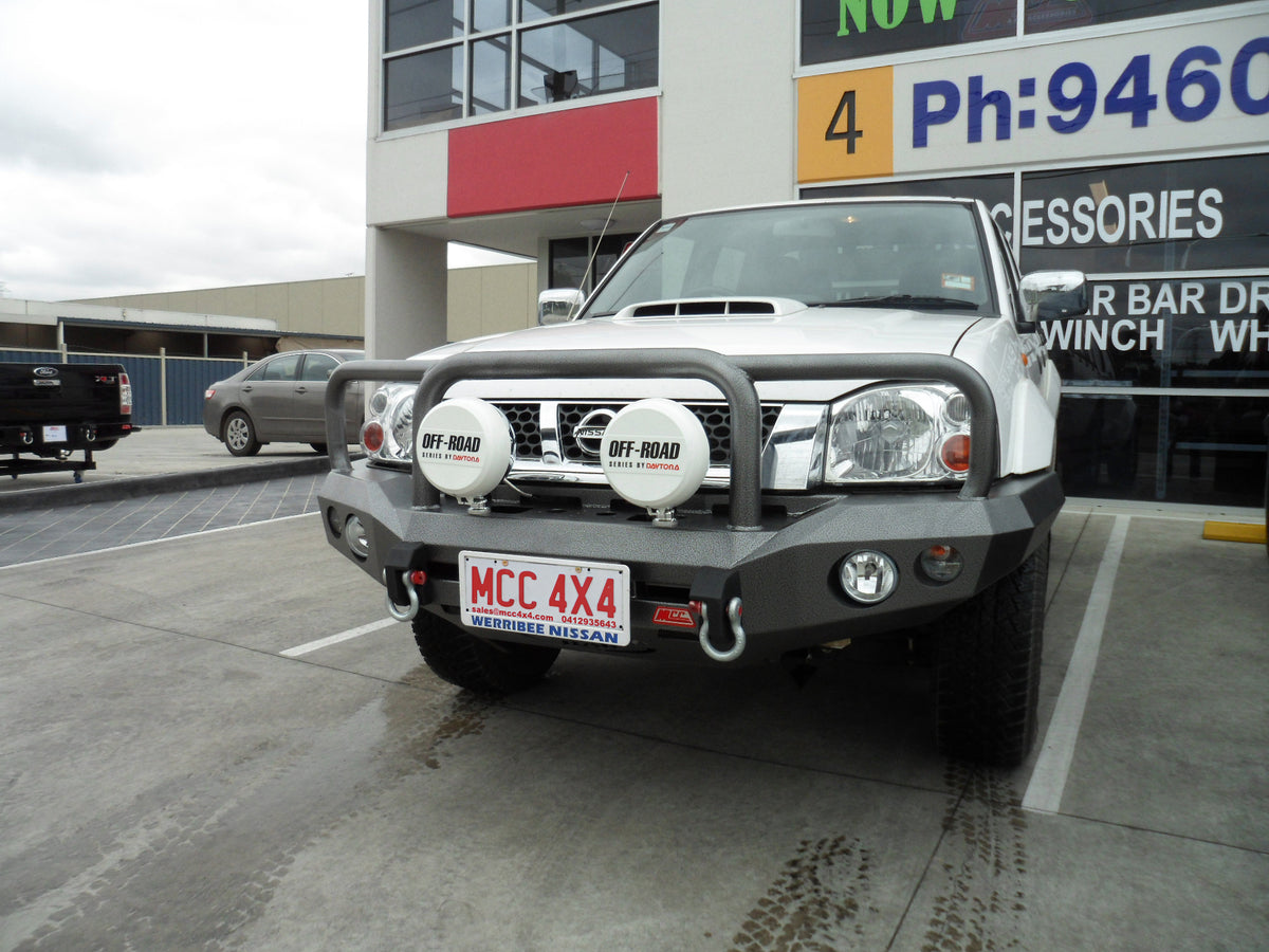 Navara D22 1997-2015 Rocker Bull Bar Triple Loops Package – MCC 4x4