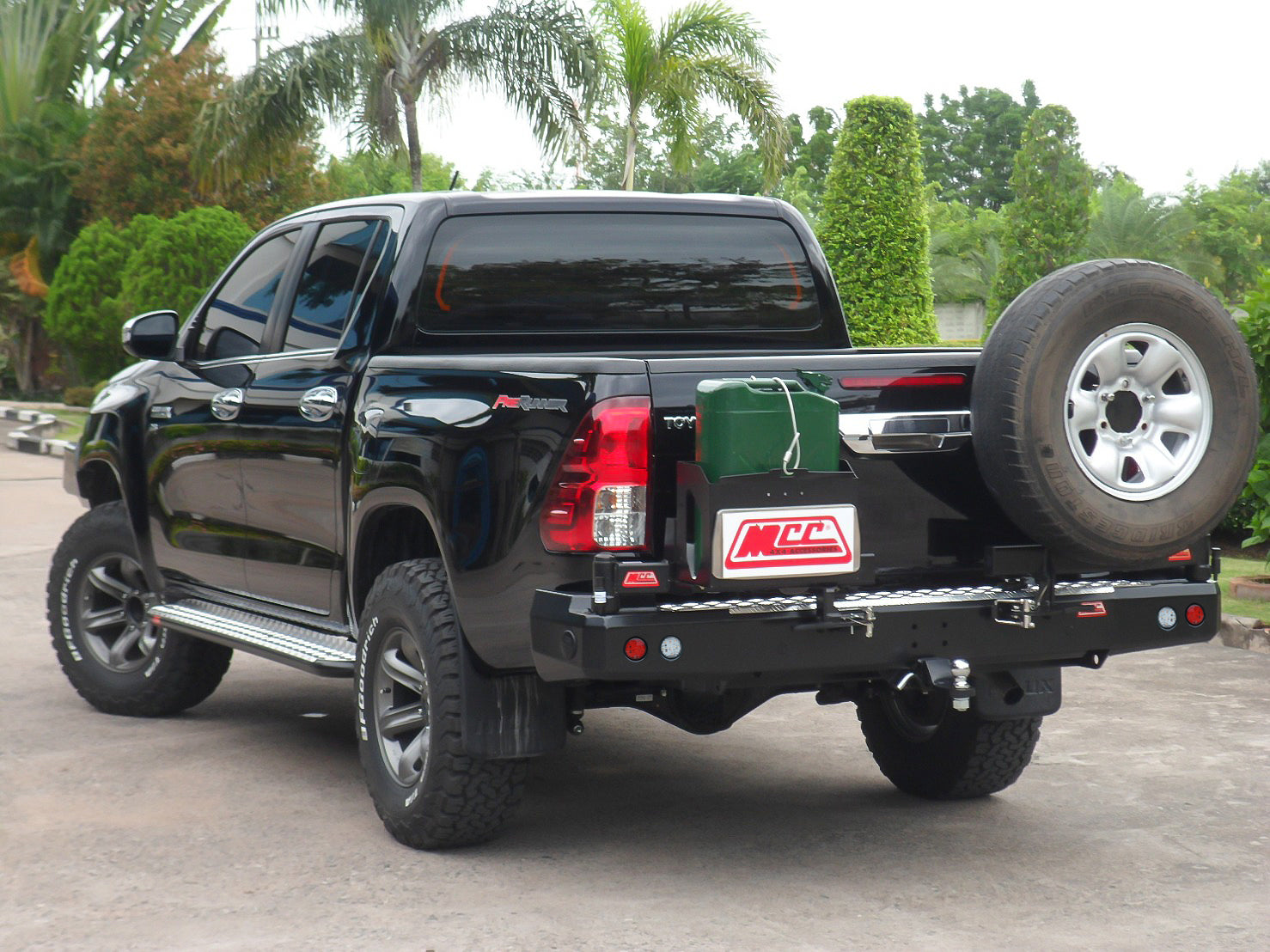 Hilux 2016-Current 022-02 Rear Wheel Carrier Dual Wheels Carrier Packa ...