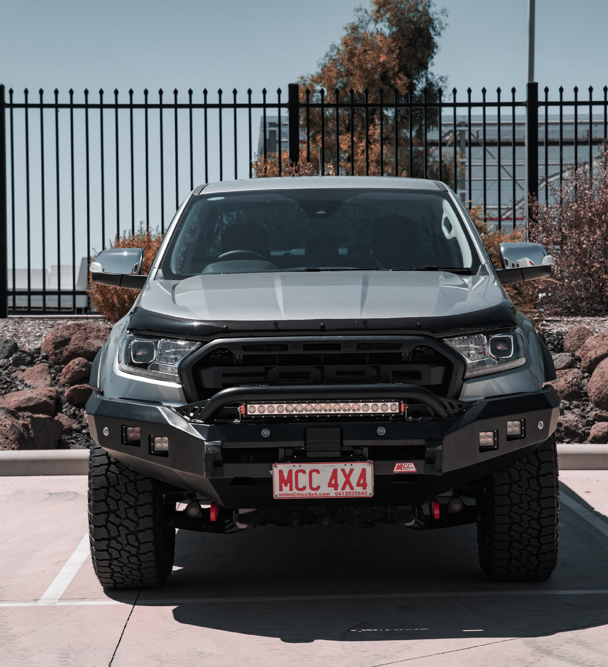 Ranger Tech Pack PX 3 2019-Present 078-01SQL Rocker Bull Bar Single Lo ...