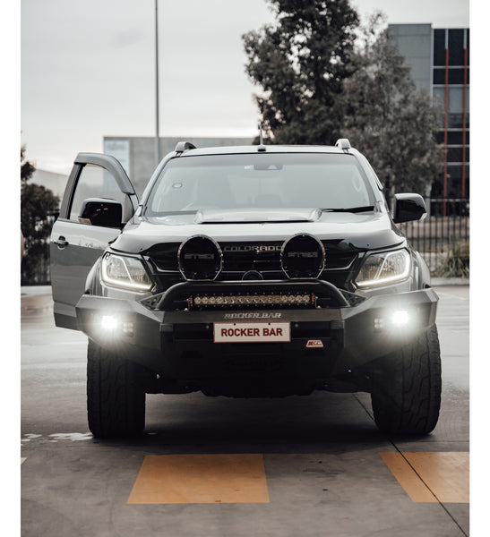 Colorado RG Colorado 7 2012-2016 078-01SQL Rocker Bull Bar Single Low ...