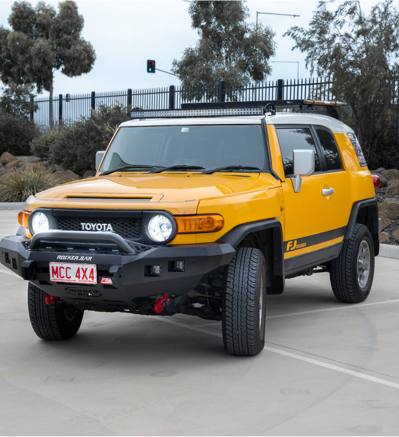 FJ Cruiser XJ10 2006-2017 078-01SQL Rocker Bull Bar Single Low Loop Pa ...