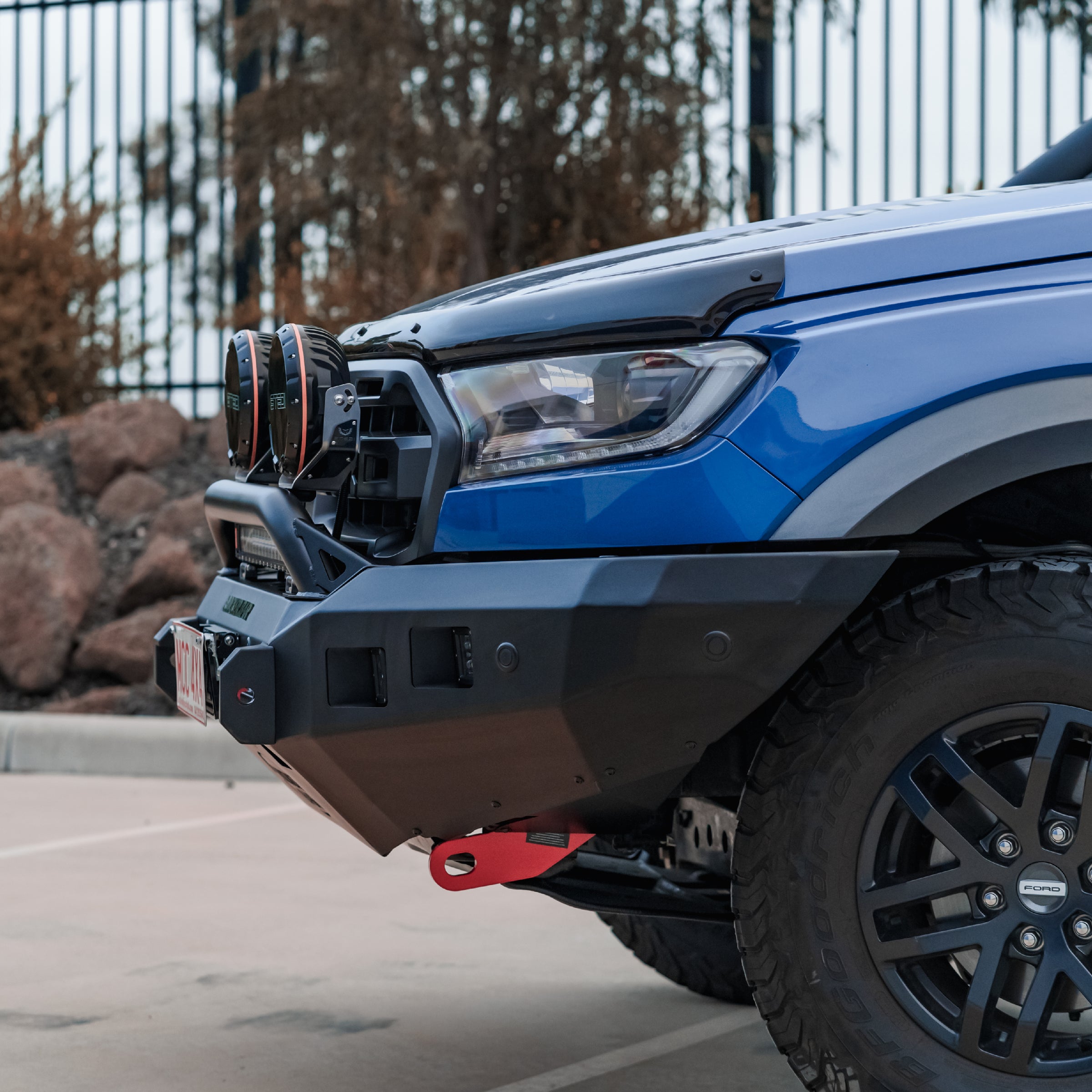 Ranger Raptor 2018-2021 Single Loop Rocker Bull Bar Pack – MCC 4x4
