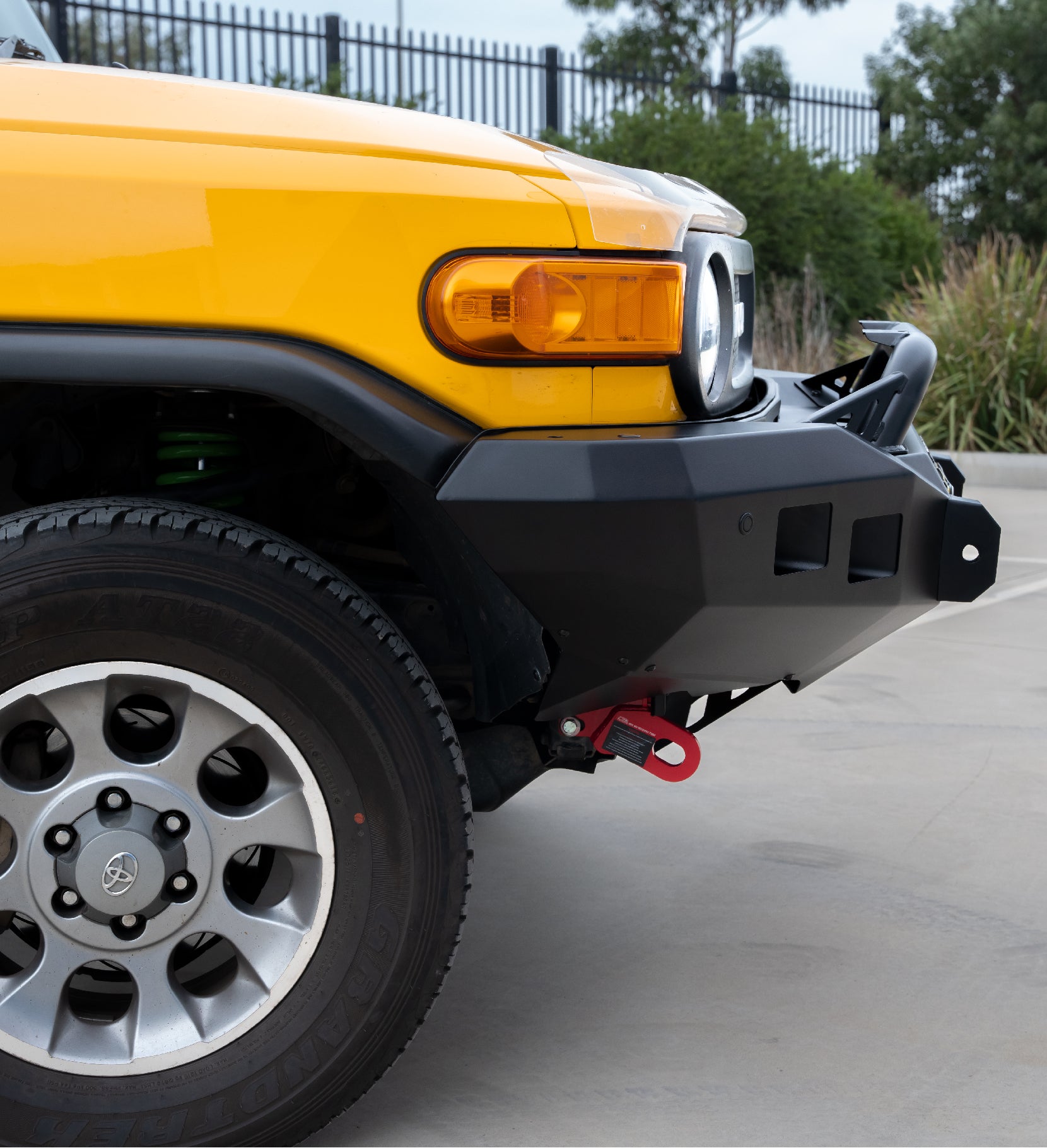 FJ Cruiser XJ10 2006-2017 078-01SQL Rocker Bull Bar Single Low Loop Pa ...