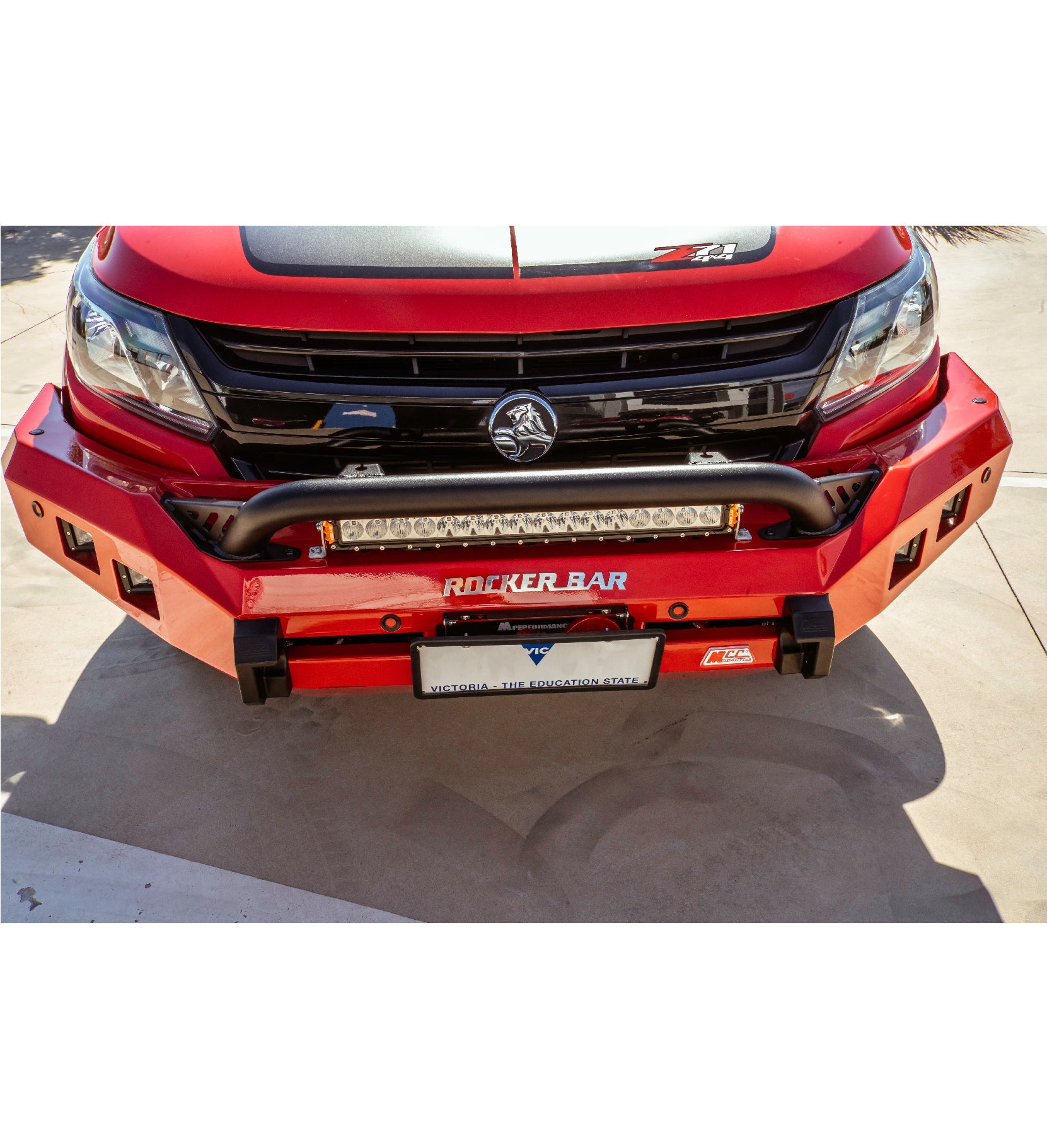 Colorado RG Trail Blazer 2017-2020 078-01SQL Rocker Bull Bar Single Lo ...