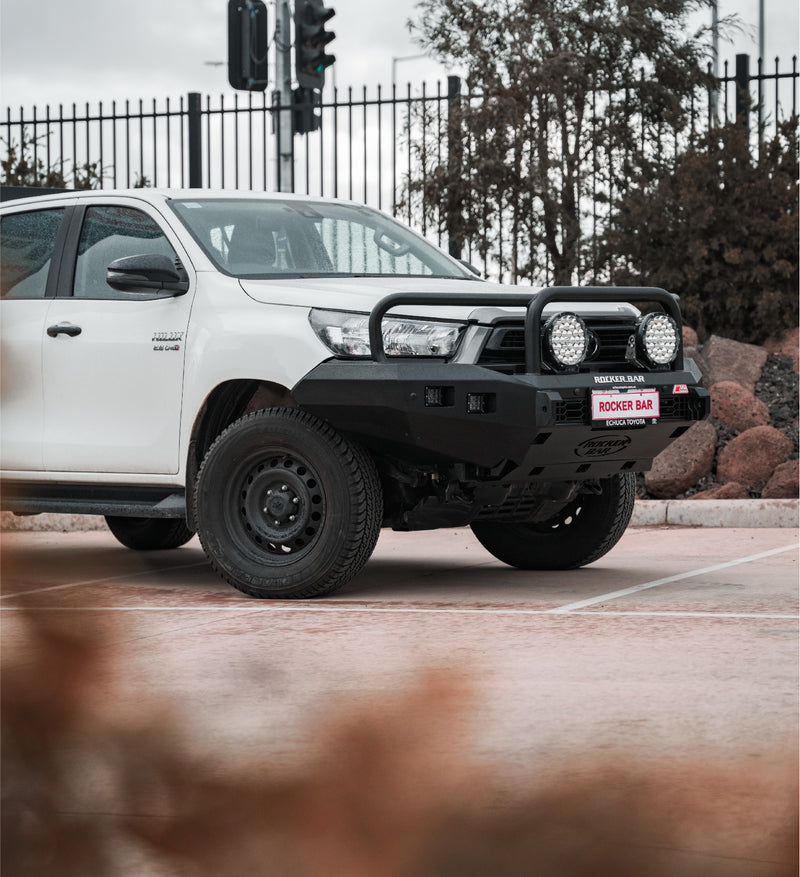 Hilux 2020-On 078-02SQ Rocker Bull Bar Triple Loops Package - SKU MCC ...