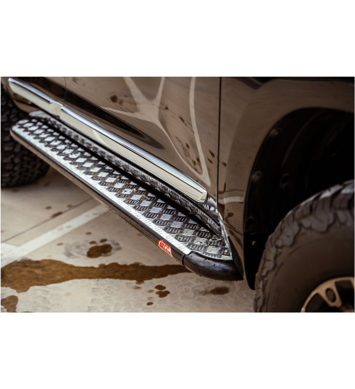 Land Cruiser 200 series 2007-2021 309BS Side Step Package (Chrome Step ...