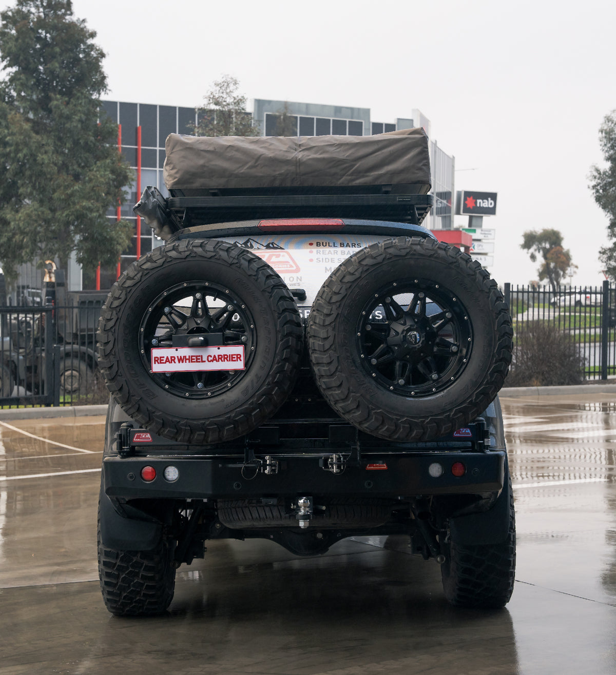 MUX Gen 3 2020-On 022-02 Rear Wheel Carrier Dual Wheels Carrier Packag ...