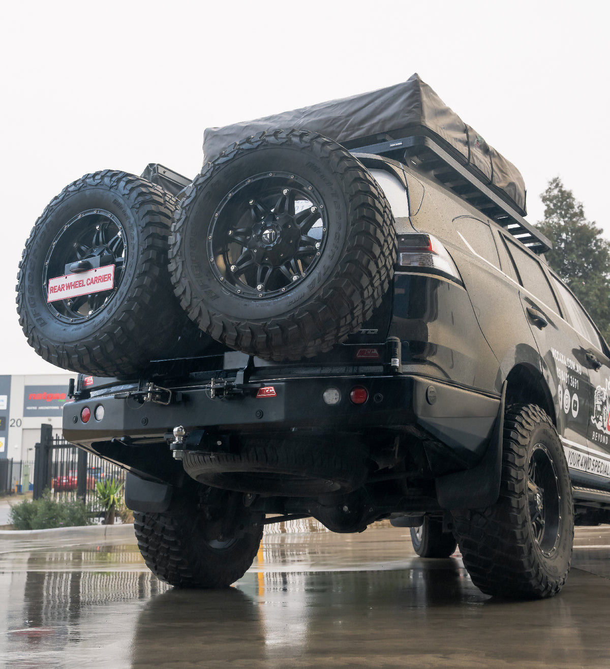 MUX Gen 3 2020-On 022-02 Rear Wheel Carrier Dual Wheels Carrier Packag ...