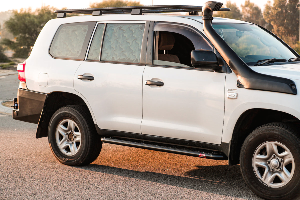Land Cruiser 200 series 2007-2021 309BSBK All Black Side Step Package ...