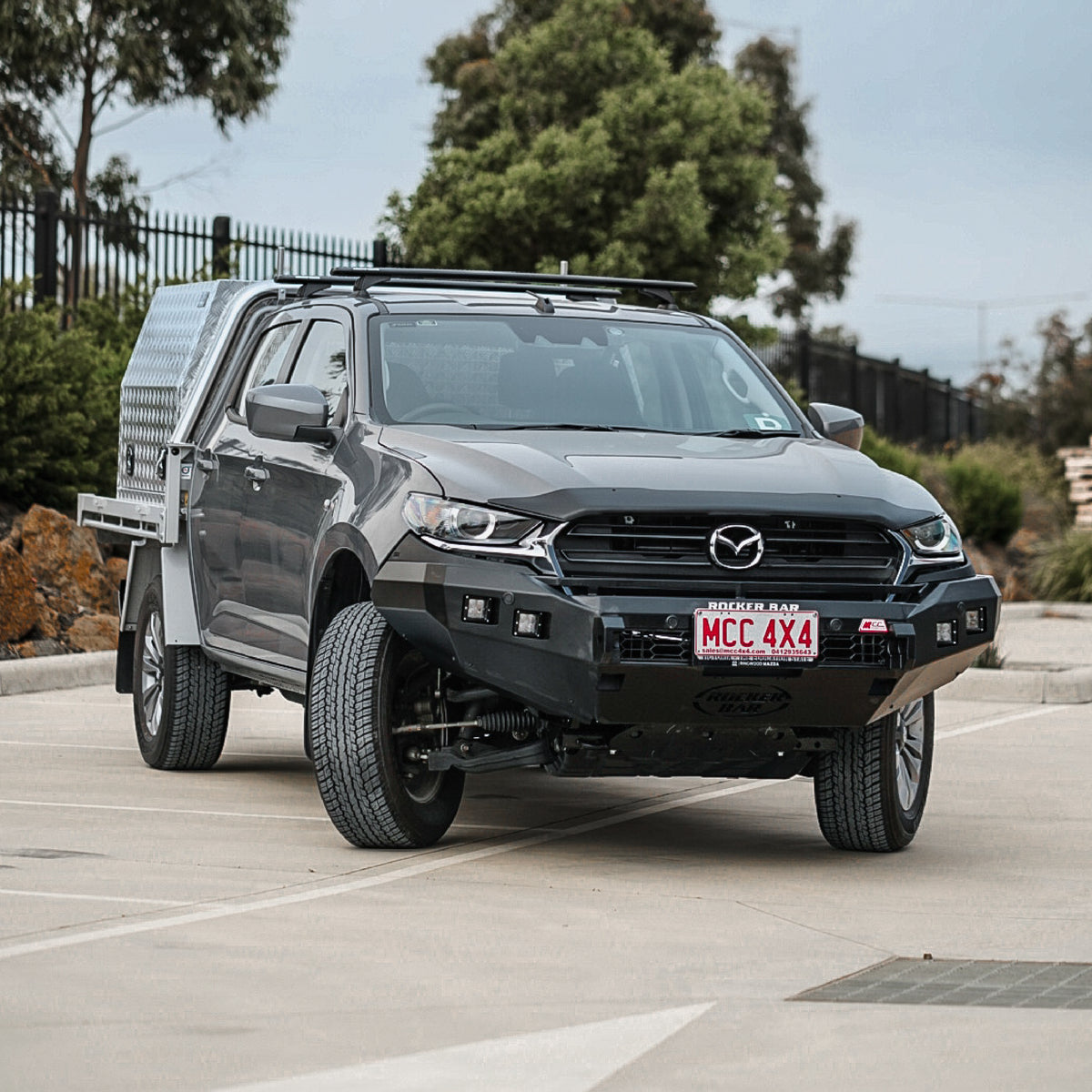 BT50 TF 2021-On 078-01SQ Rocker Bull Bar No Loop Package - SKU MCC-060 ...