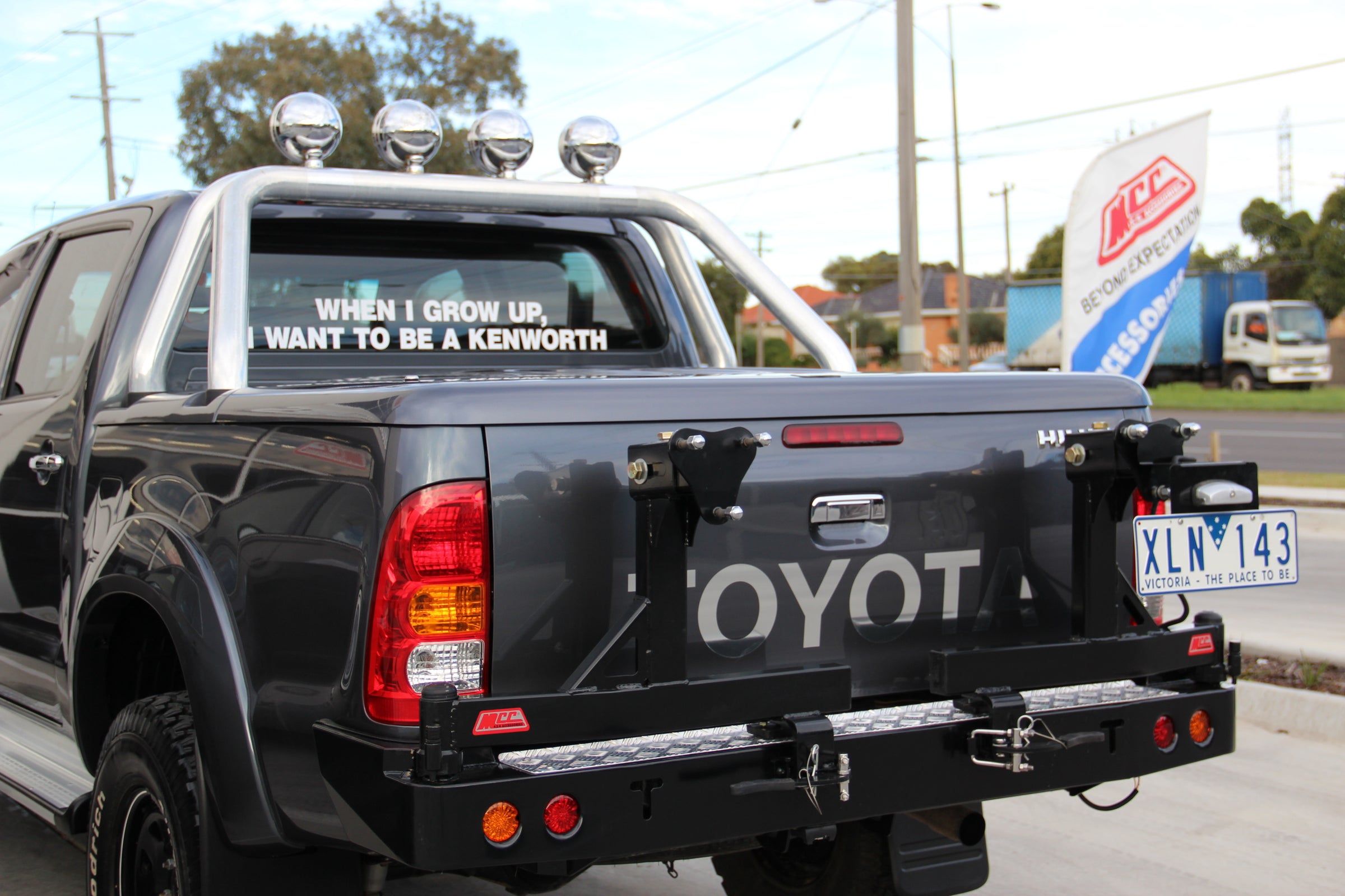 Hilux GGN25R 2005-2015 022-02 Rear Wheel Carrier Dual Wheels Carrier P ...