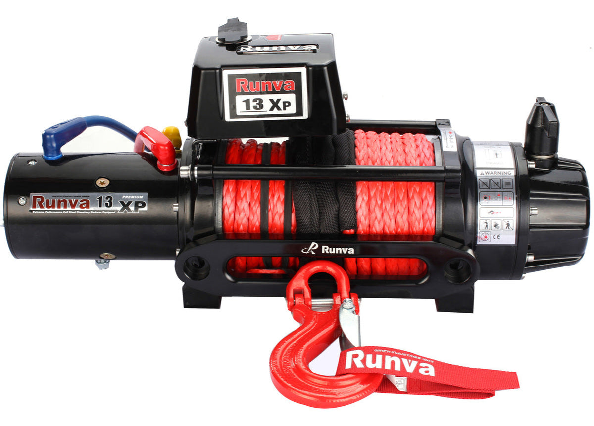 Winch Runva 13Xp Premium Ip67 (Black) - SKU 13XPPREMIUM12VD – MCC 4x4